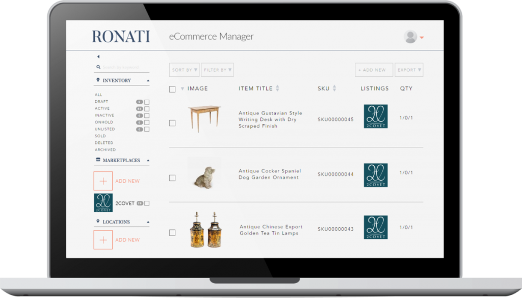 Ronati Partners with 2Covet Marketplace - Ronati